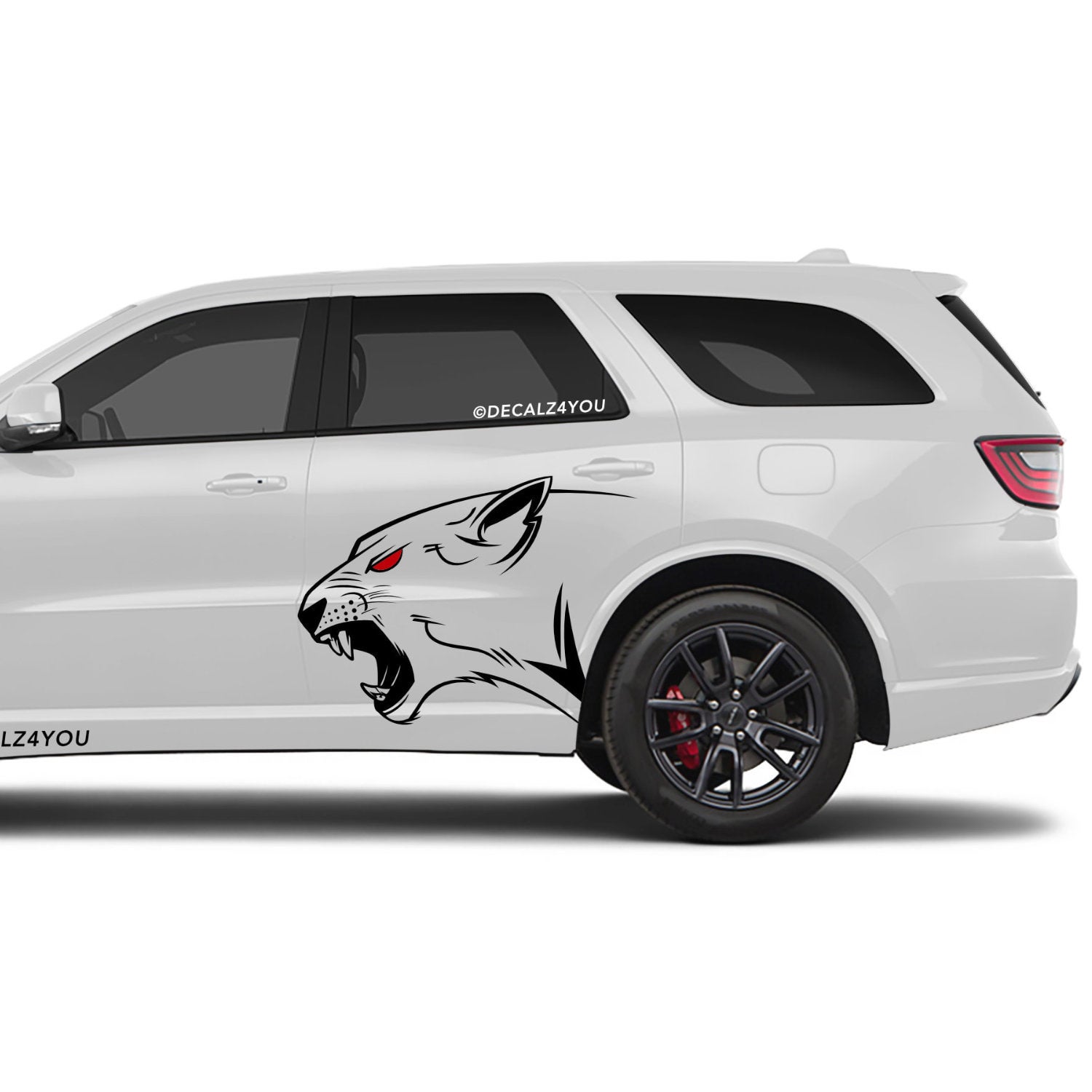 Lioness Side Graphic Includes Driver & Passenger Durango 2018 - Current ...