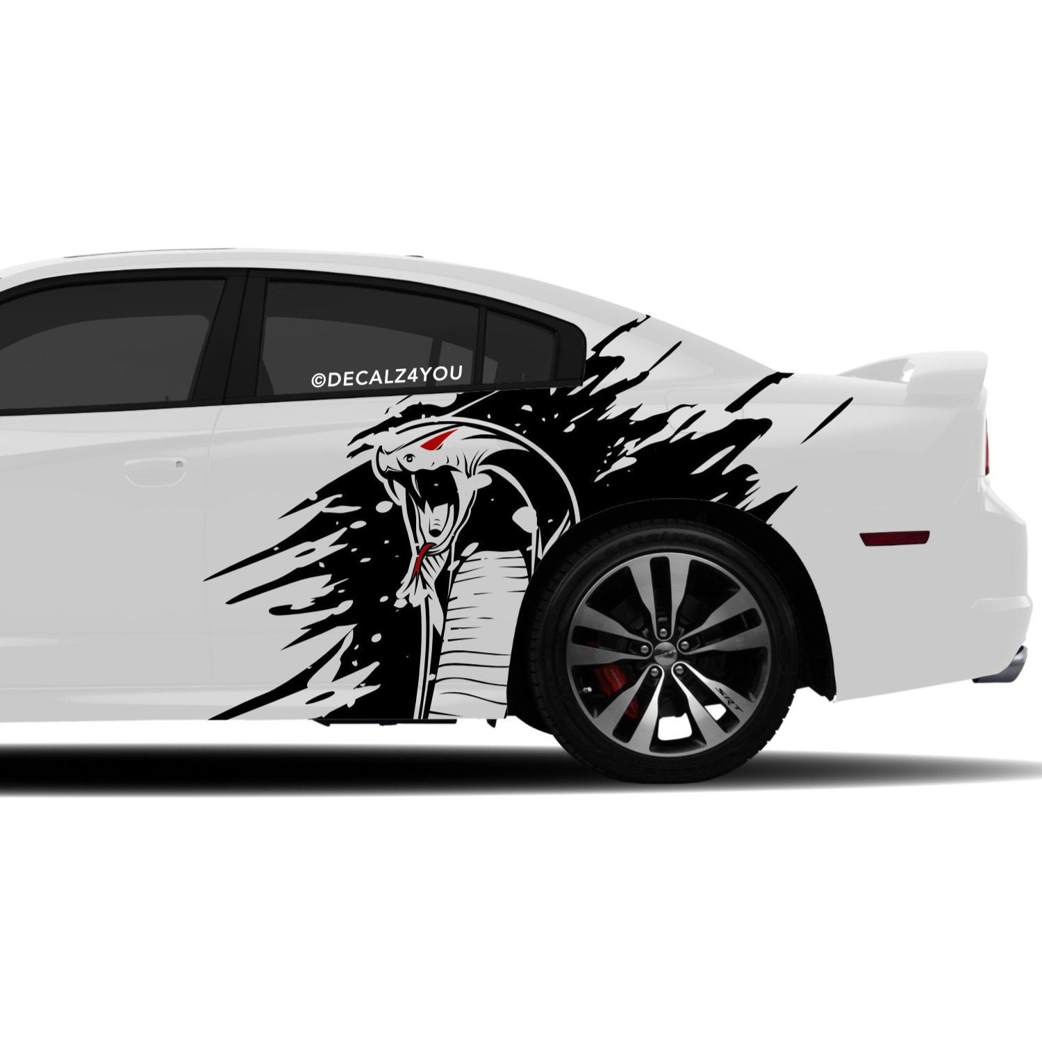 Angry Cobra XL Side Graphic Includes Driver & Passenger Charger 2011 ...